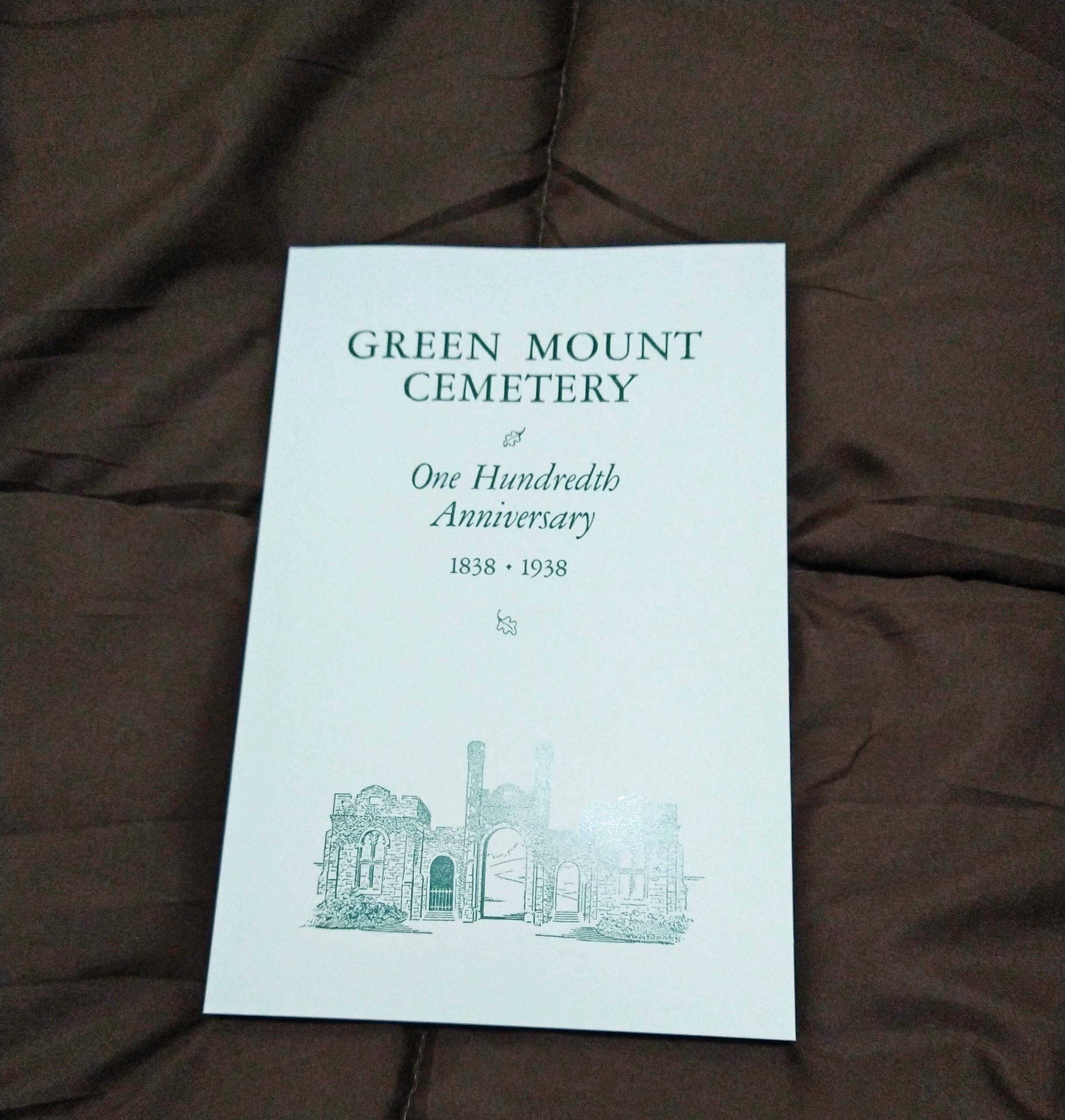 Remember Your Visit - Green Mount Cemetery
